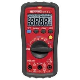 BENNING MM 5-2 Hand-Multimeter digital CAT III 600 V, CAT IV 300 V Anzeige (Counts): 6000
