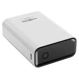 Ansmann 20000 mAh PB222PD w Powerbank 20 Ah USB PD 3.0, Quick Charge 2.0 LiPo Wei&szlig; mit Laderegler, gleichzeitiges Laden und Entladen, Statusanzeige