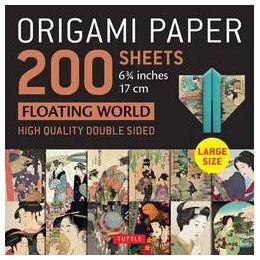 Origami Paper 200 Sheets Floating World 6 3/4 (17 CM)