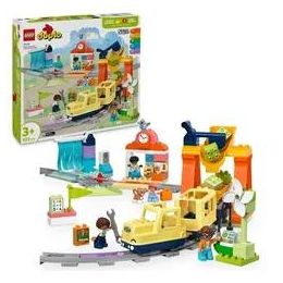 Lego DUPLO Town 10428 Gro&szlig;e interaktive Eisenbahn, Spielzeug f&uuml;r Kinder