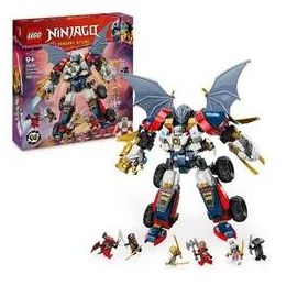 Lego NINJAGO 4in1 Zanes Ultra-Kombi-Mech - Auto, Jet und Drache 71834