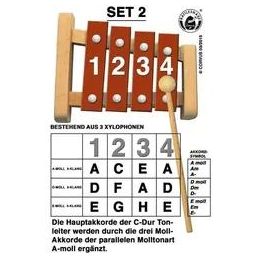 Corvus A600282 - Rattlesnake, Akkord-Glockenspiel Set 2, Xylophon