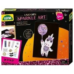 LENA Sparkle Art Unicorn, Faltschachtel