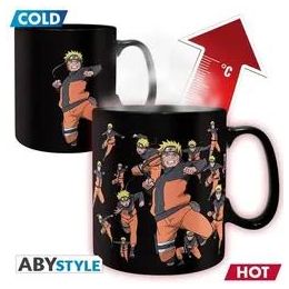 NARUTO SHIPPUDEN - Mug HeatChange - 460 ml - Multicloning-cardboard