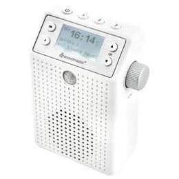 Soundmaster DAB60WE Steckdosenradio DAB+, UKW Bluetooth&reg;, USB Freisprechfunktion, Inkl. Mikrofon, spritzwassergesch&uuml;tzt
