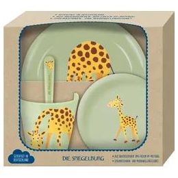 Coppenrath Verlag Geschirr Geschenkset Giraffe - Freche Rasselbande