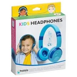 Pebble Gear - KIDS HEADPHONES, Kinder-Kopfh&ouml;rer, Stereo, blau