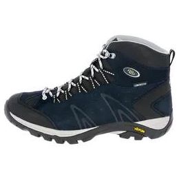 Br&uuml;tting Wanderschuh BR&Uuml;TTING "Trekkingstiefel Mount Bona High", Herren, Gr. 47, blau, Veloursleder, Schuhe Wanderschuh