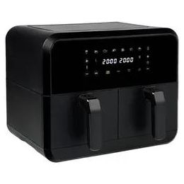 Princess Doppel-Fritteuse 8l 2400W mit Display Schwarz
