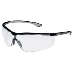 Uvex sportstyle 9193080 Schutzbrille inkl. UV-Schutz Grau, Schwarz EN 166, EN 170 DIN 166, DIN 170