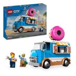 Lego City Donut Truck - Spielzeug Foodtruck f&uuml;r Kinder ab 5 Jahren 60452