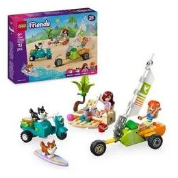 Lego Friends Strandabenteuer mit Hunden, Set mit Corgis, Surfbrett 42641