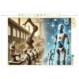 Calvendo Puzzle Robotik und Automatisierung 1000 Teile Lege-Gr&ouml;&szlig;e 64x48cm Foto-Puzzle f&uuml;r gl&uuml;ckliche Stunden