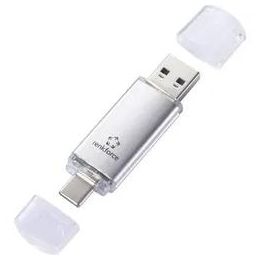 Renkforce RF-USBOS-230 USB-Stick 64GB Silber RF-6688140 USB-A, USB-C&reg;