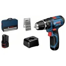 Bosch Professional GSB 12V-15 -Akku-Schlagbohrmaschine inkl. 2. Akku