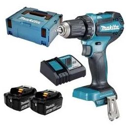 Makita DDF485RFJ Akku-Bohrschrauber 18 V 3 Ah Li-Ion inkl. 2. Akku, inkl. Koffer, inkl. Ladeger&auml;t