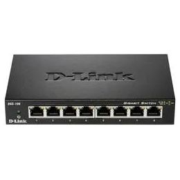 DLink D-Link DGS-108 Netzwerk Switch 8 Port 1 GBit/s
