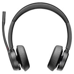 HP Poly Voyager 4320-M +BT700 Dongle On Ear Headset Bluetooth&reg; Stereo Schwarz Noise Cancelling Lautst&auml;rkeregelung, Mikrofon-Stummschaltung Computer