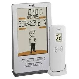 TFA Dostmann Weather Jack 35.1166.54 Funk-Wetterstation Vorhersage f&uuml;r 12 bis 24 Stunden Anzahl Sensoren max. 3 St.