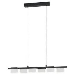 Eglo H&auml;ngeleuchte "ERVIDEL", schwarz, H: 110cm, 1 Stk., Leuchten, H&auml;ngeleuchte in schwarz aus Stahl - 4,5W - Warmwei&szlig;, H&auml;ngeleuchte