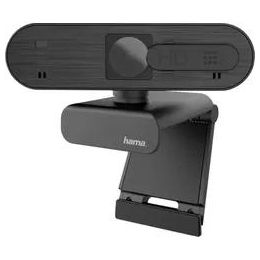 Hama C-600 Pro Full HD-Webcam 1920 x 1080 Pixel Klemm-Halterung