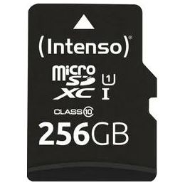 Intenso 256GB microSDXC Performance microSD-Karte 256GB Class 10 UHS-I Wasserdicht