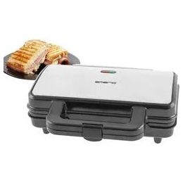 Emerio ST-109562 Sandwich-Toaster Edelstahl, Schwarz