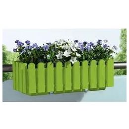 HTI-Living Blumenkasten mit Wasserspeicher Nessa 50 cm Gr&uuml;n