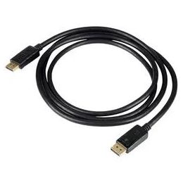Akyga Anschlusskabel DisplayPort Stecker 1.8m Schwarz AK-AV-10 DisplayPort-Kabel