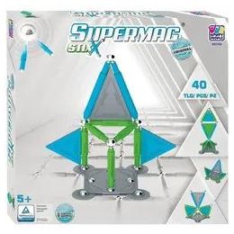 Happy People Supermag 60743 - Supermag Stix Magnetspielzeug, 40 Teile