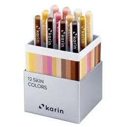 KARIN Marker Realbrush PRO Skin Colors, 12er Pinsel Set