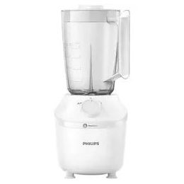 Philips Home 3000 Series HR2041/00 Standmixer 450 W Wei&szlig;