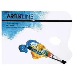 Creativ Company Abrei&szlig;-Palette, L 31 cm, B 23 cm, Wei&szlig;, 1 Stk