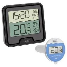 TFA Dostmann Marbella Poolthermometer Schwarz 30.3066.01