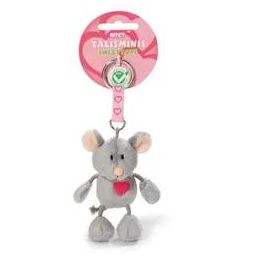 Nici 37388 - Maus Talisminis Sweet Love, Schl&uuml;sselanh&auml;nger, 10 cm, Gl&uuml;cksbringer
