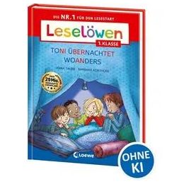 Loewe Lesel&ouml;wen 1. Klasse - Toni &uuml;bernachtet woanders (Gro&szlig;buchstabenausgabe)