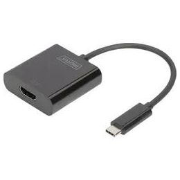 Digitus TV, Monitor Adapter [1x USB-C&reg; Stecker - 1x HDMI-Buchse] DA-70852 15.00 cm