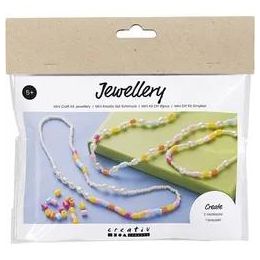Creativ Company Mini Kreativ Set Schmuck, Halskette und, Armband Sortierte Farben