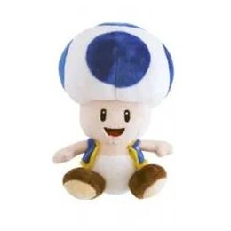 Nintendo Toad, Pl&uuml;schfigur, blau, 20 cm