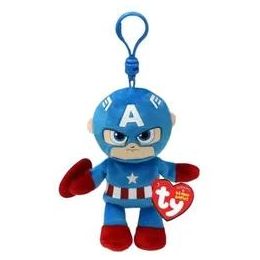 Ty CAPTAIN AMERICA - MARVEL- KEY CLIP - SOFT