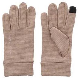 Laufhandschuhe Endurance "Nevier", Damen, Gr. XL, beige, 92% Polyester, 8% Elasthan, unifarben, Handschuhe, mit praktischer Quick Dry-Technologie