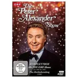 Die Peter Alexander Show - Komplettbox (Alle ZDF-Shows von 1987-1995 plus Abschiedsgala) (Neuauflage) [4 DVDs]