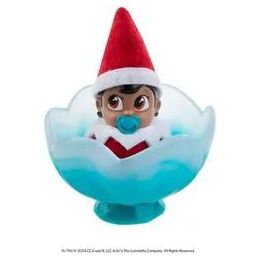 The Elf on the Shelf&reg; Frost PipsTM Mini Blooms M&auml;dchen - Braune Augen - T&uuml;rkiser Schnuller - T&uuml;rkise Frostbl&uuml;te