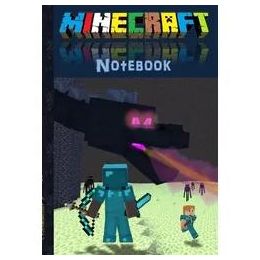 Minecraft Notebook 'Ender Dragon' (quad paper)