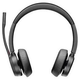HP Poly Voyager 4320 USB-A Headset +BT700 Dongle On Ear Headset Bluetooth&reg; Stereo Schwarz Lautst&auml;rkeregelung, Mikrofon-Stummschaltung Computer