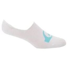 Socken Quiksilver "Oversized Logo", Damen, wei&szlig;, Baumwolle, Socken Socken