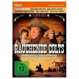 Rauchende Colts - Spielfilm Collection / Alle f&uuml;nf Spielfilme zur Kultserie mit James Arness (Pidax Western-Klassiker) [3 DVDs]