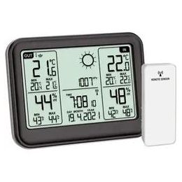 TFA Dostmann MEMO 35.1141.01 Funk-Wetterstation Vorhersage f&uuml;r 12 bis 24 Stunden Anzahl Sensoren max. 3