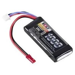 Reely Modellbau-Akkupack (LiPo) 7.4V 1000 mAh Zellen-Zahl: 2 25 C Softcase BEC