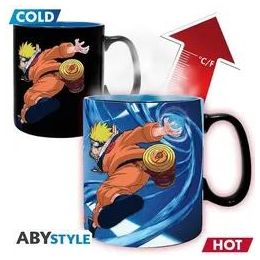NARUTO - Mug Heat Change - 460 ml- Naruto & Sasuke - cardboard